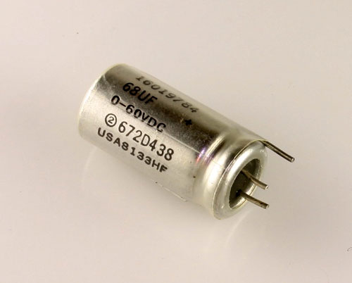 672D686H060DM5C SPRAGUE capacitor 68uF 60V Aluminum Electrolytic Radial ...