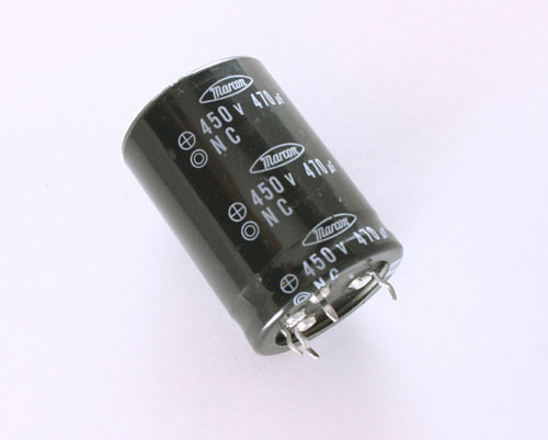 CEAWF2W471M40 MARCON capacitor 470uF 450V Aluminum Electrolytic Snap In ...