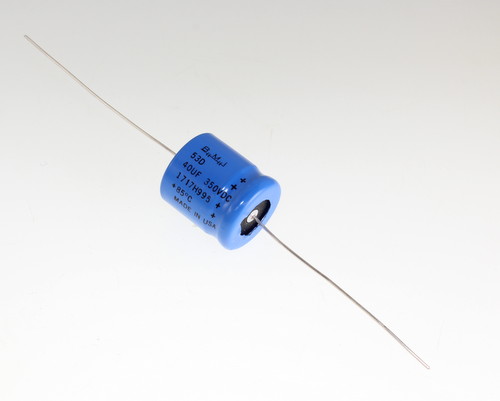 53D400F350JE6 BARKER MICROFARADS (BMI) capacitor 40uF 350V Aluminum ...