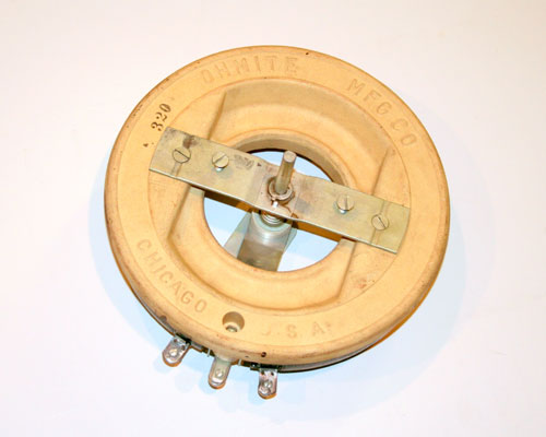 RUS320 OHMITE potentiometer 320 Ohm, 1000W Rheostat 1000 Watt 2022003153