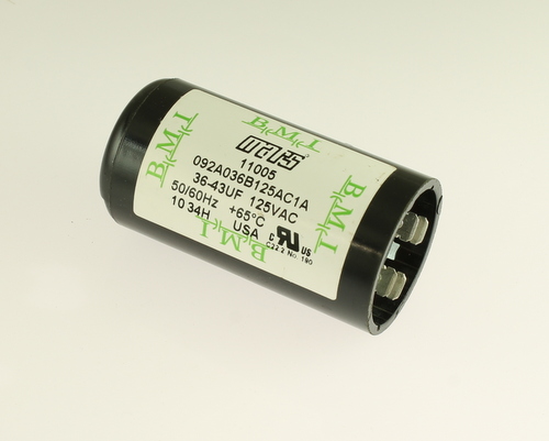 092A036B125AC1A BARKER MICROFARADS (BMI) capacitor 36uF 125V ...