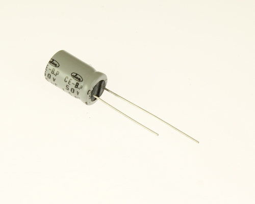 ER155M50V10X15 BYAB capacitor 1.5uF 50V Aluminum Electrolytic Radial ...