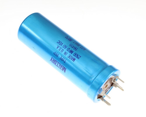 TL252N60V35X103-S MALLORY capacitor 2,500uF 60V Aluminum Electrolytic ...