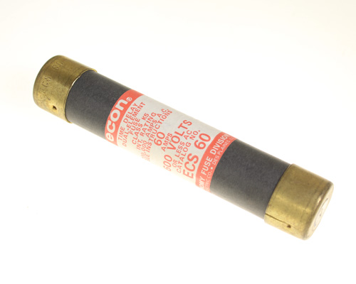 ECS-60 ECON fuse 60A 600V cartridge 1.06x5.5in time delay 2026002509