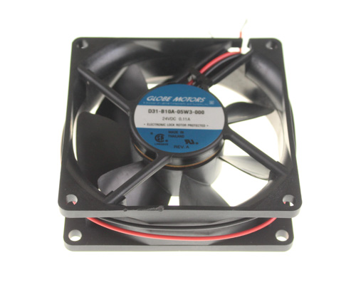 D31-B10A-05W3-000 GLOBE MOTORS 24 VDC fan 2031001094