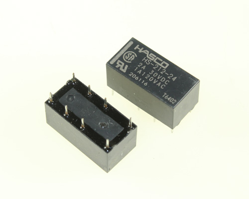 HS-212-24 by HASCO relay DPDT 24VDC 2A 2034000658