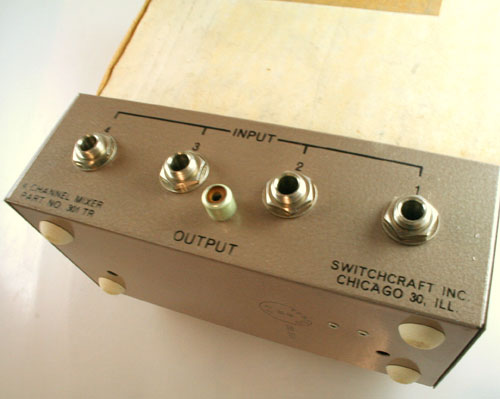 301TR-P1 SWITCHCRAFT audio mixer 2099000225